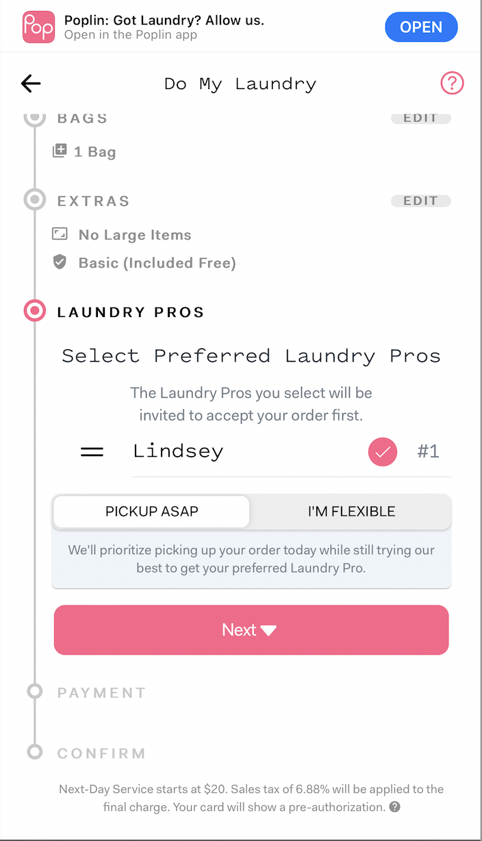 Referrals: Growing my customer base – Poplin Laundry Pro